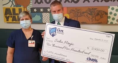 Baptist Health Louisville Employee Receives Cintas Corporation C.A.P.E ...